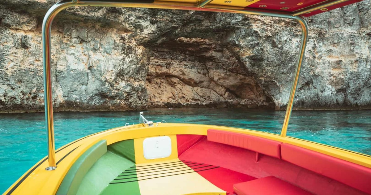 Blue Lagoon:Malta Kristal Lagune, Comino, Privé Speedboot | GetYourGuide