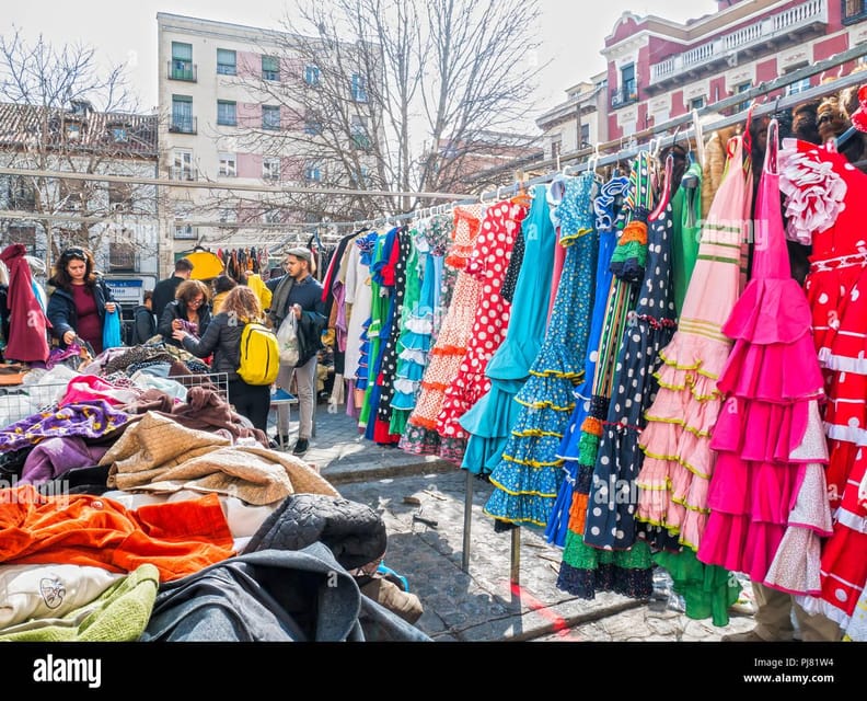 Madrid: El Rastro Market Guided Walking Tour with Tapas Stop | GetYourGuide