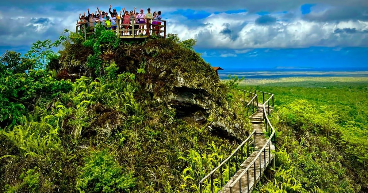 Mango Viewpoint and Sulfur Mines on Isabela with Enchanted Islands ...