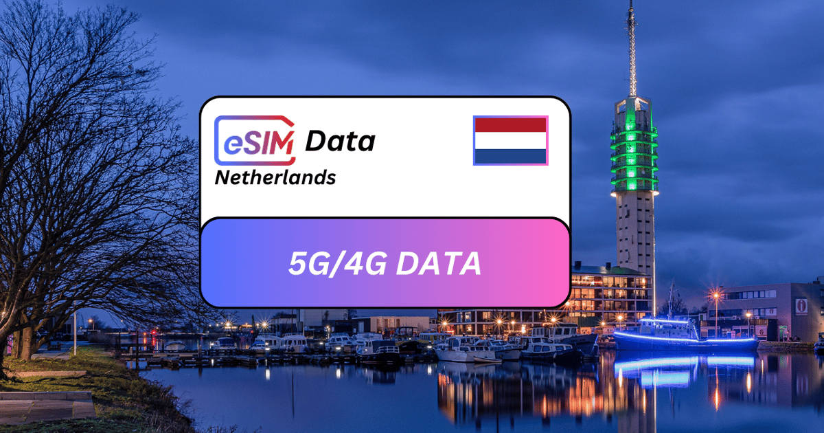 From Utrecht: Netherlands eSIM Tourist Data Plan | GetYourGuide