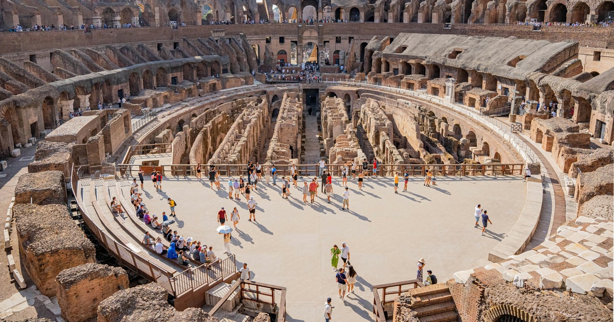 Tour guiado por la arena del Coliseo: hasta 6 personas. | GetYourGuide