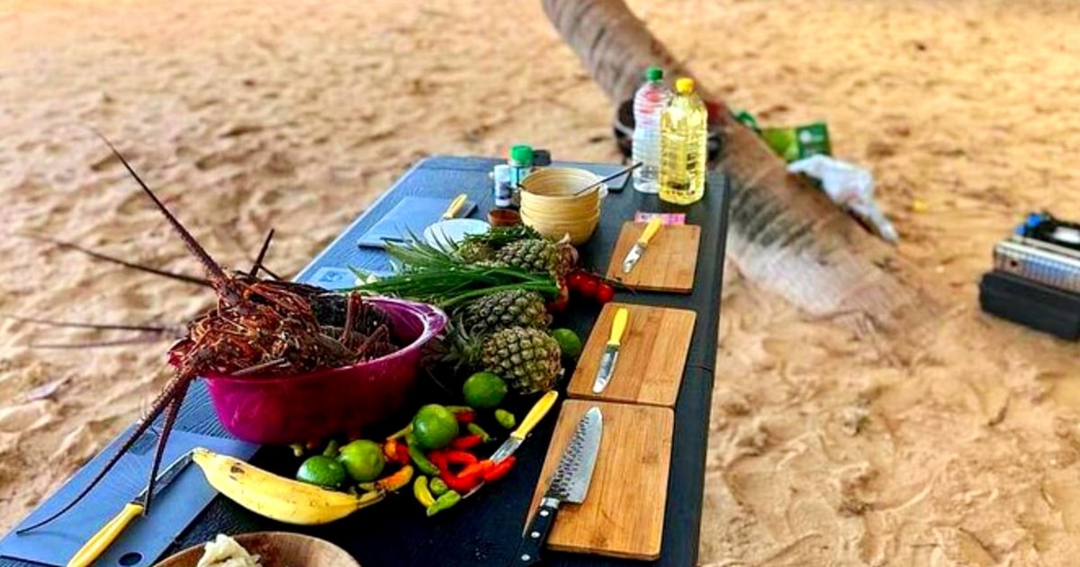 Cooking Class: Grilled Langouste & Fish With Lunch Included | GetYourGuide