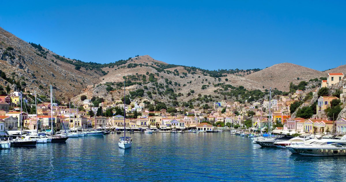 Rodos: Wycieczka statkiem na wyspę Symi z kąpielą w St. George ...