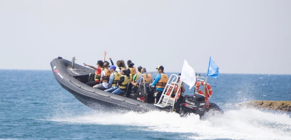 Tel Aviv: Tornado High Speed Thrill Boat Ride from Jaffa | GetYourGuide