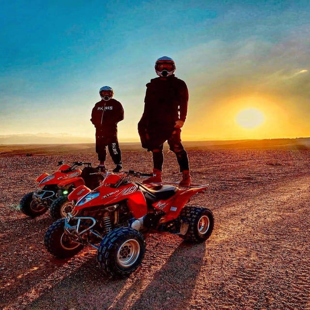 Unique Lunch & Quad Bike Guided Adventure in Agafay Desert | GetYourGuide
