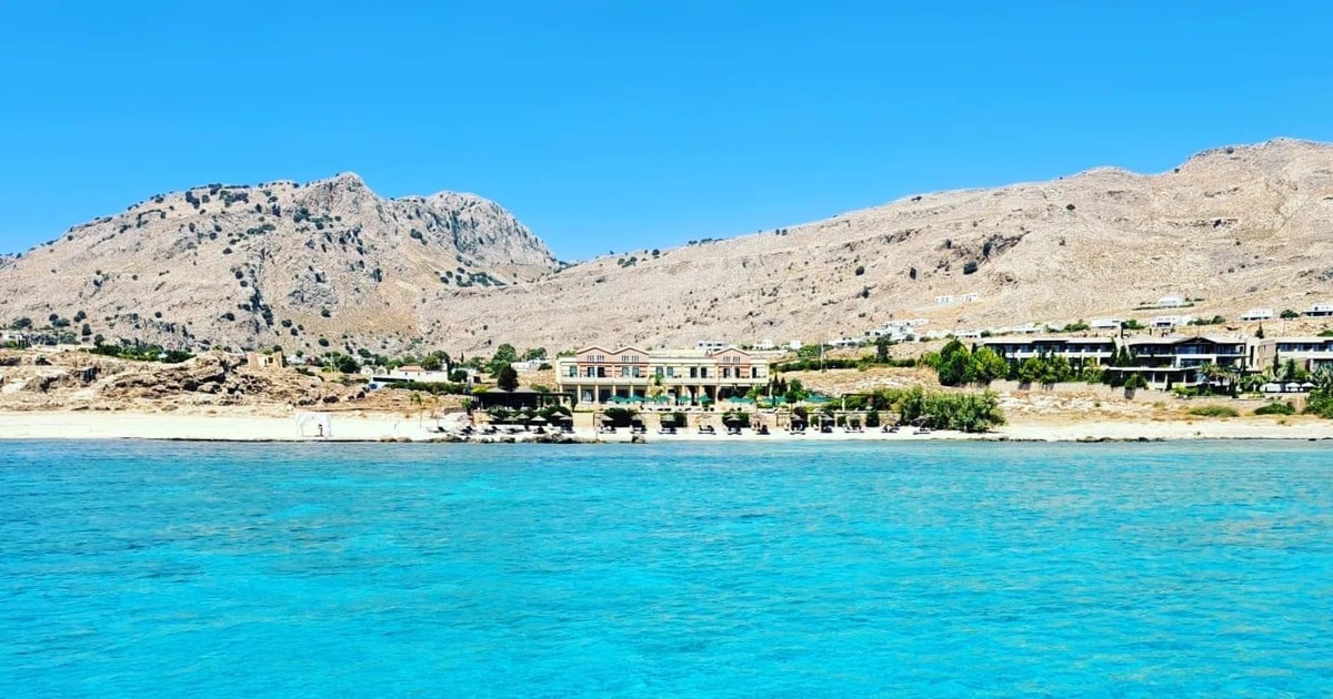 Lindos, Pefkos : All Inclusive Swim & Snorkel Boat Cruise | GetYourGuide