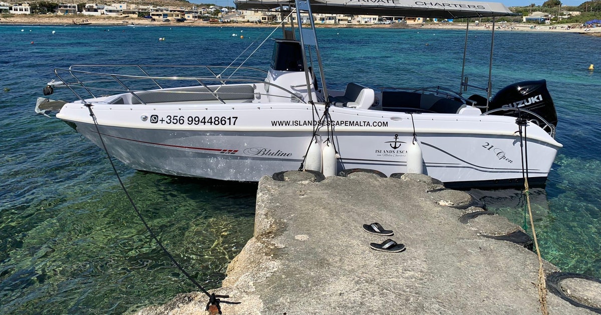 Blue Lagoon: Private Charter - Bluline 21 Open 200hp | GetYourGuide