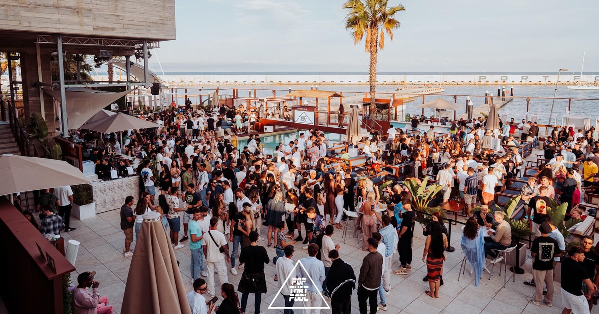 Barcelona: Beach Club Pool Party with DJ | GetYourGuide
