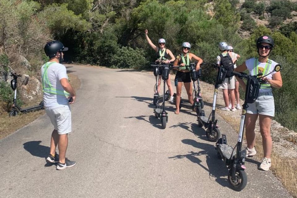 Full Day Tour: E-scooter and Wine Experience Mallorca | GetYourGuide