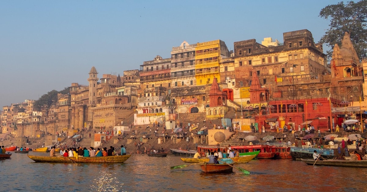 Overnight Varanasi Ganga Aarti, Boat-ride with Sarnath Tour | GetYourGuide