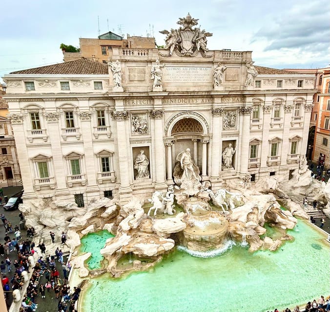 Rome: Food and Wine Tour with Trevi Fountain Rooftop | GetYourGuide