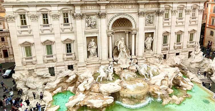 Rome: Food and Wine Tour with Trevi Fountain Rooftop | GetYourGuide