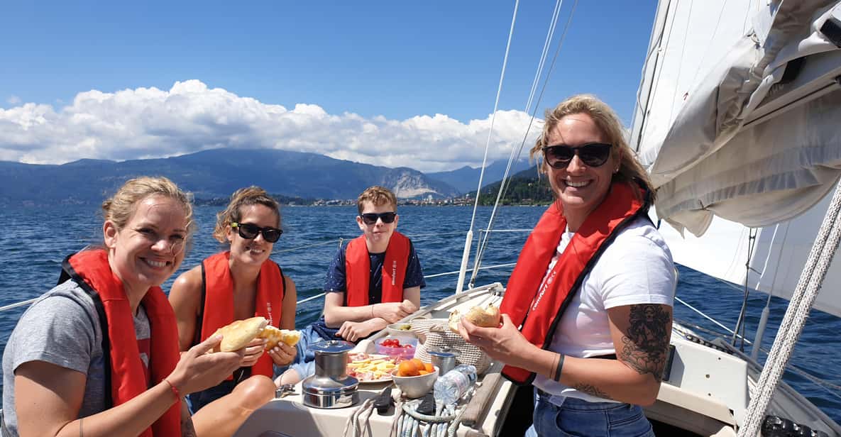 Segeltocht met schipper - Cannero Riviera aan het LagoMaggiore ...