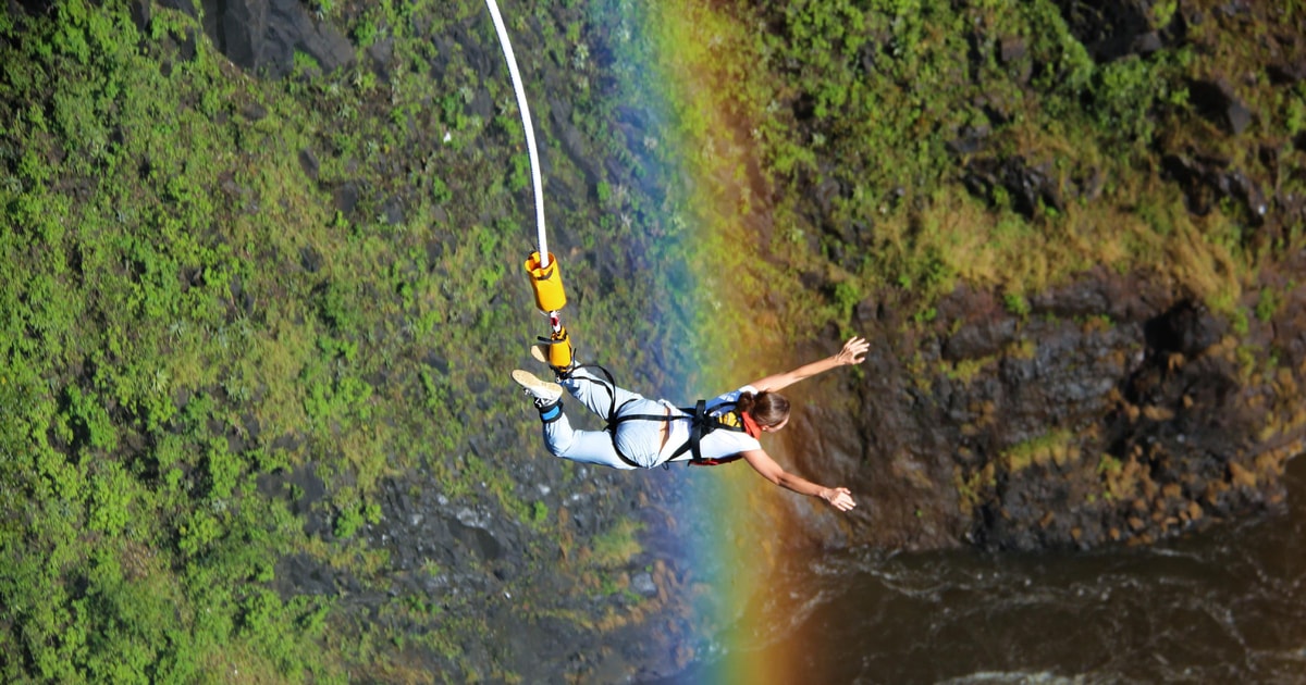 Bungee jump off the Victoria Falls Bridge | GetYourGuide