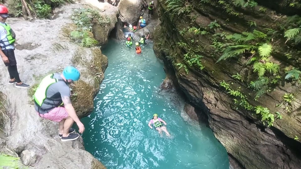 From Cebu City; A full Day Adventure in Kawasan Canyoneering | GetYourGuide