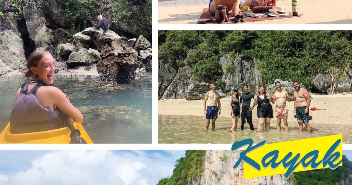 From Cat Ba: Cat Ba Full Day Kayaking With Fishing Village | GetYourGuide