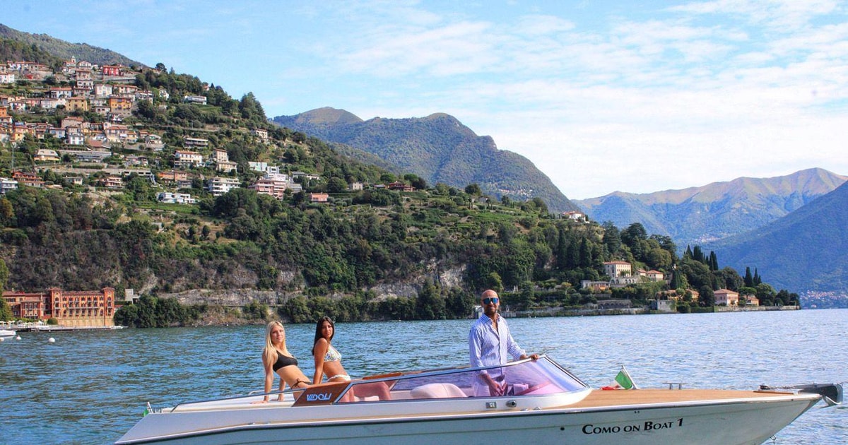 Como: Private Lake Como Luxury Speedboat Tour with Prosecco | GetYourGuide