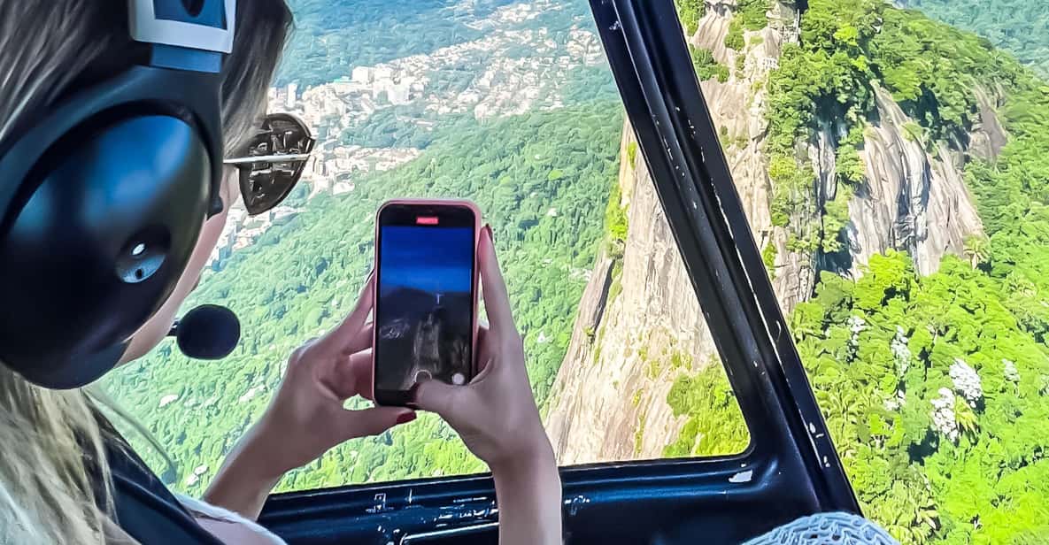 Rio de Janeiro: Helicopter Flight Christ the Redeemer 30 min | GetYourGuide
