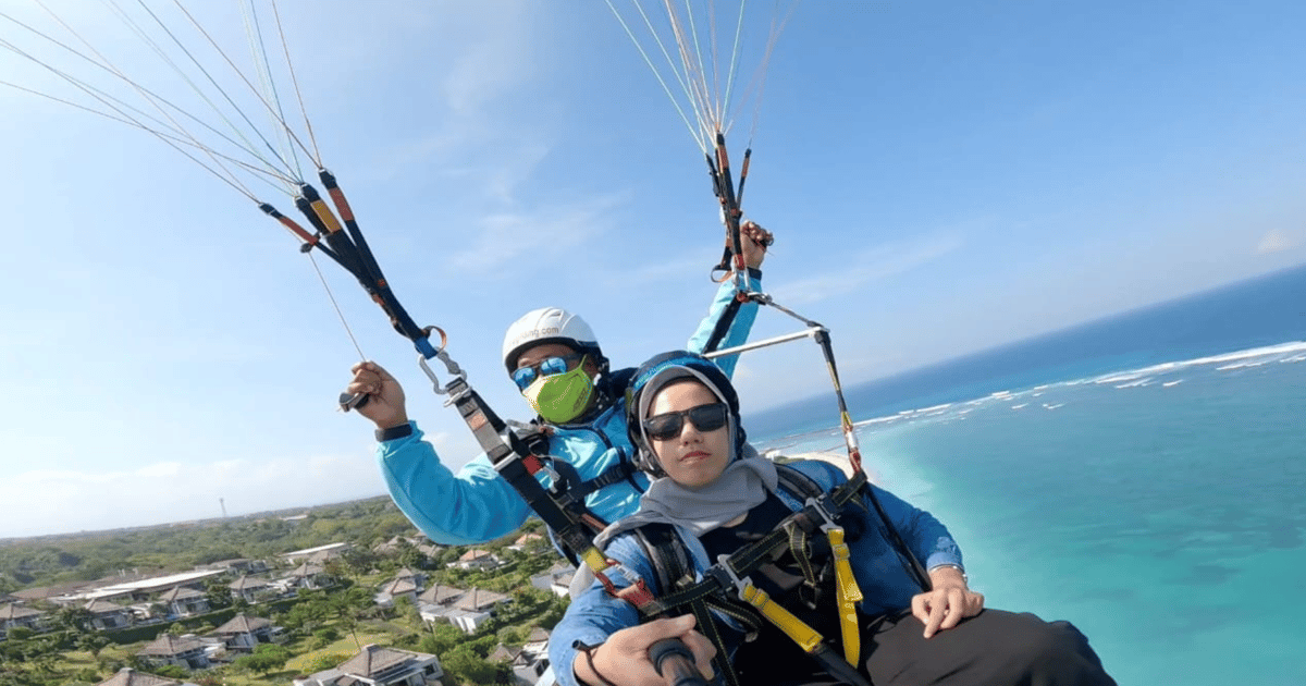 Bali: Nusa Dua Tandem Paragliding with GoPro | GetYourGuide