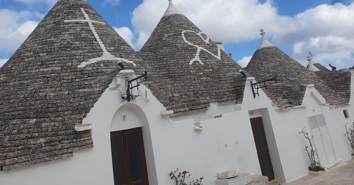 from Ostuni: Guided tour transfert Alberobello Ostuni Locoro | GetYourGuide