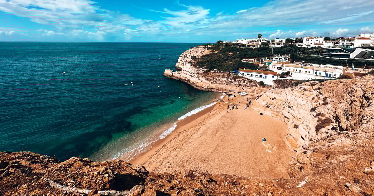 Albufeira: Benagil Cave, Algar Seco & Marinha Äventyrsvandring ...