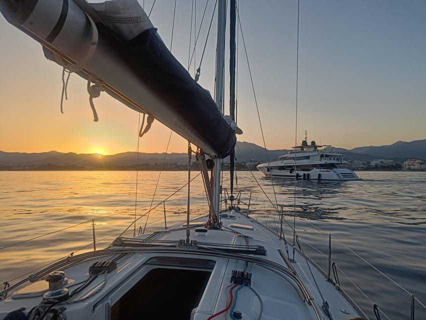 Sunset Sailing in Private Sailboat Puerto Banus Marbella | GetYourGuide