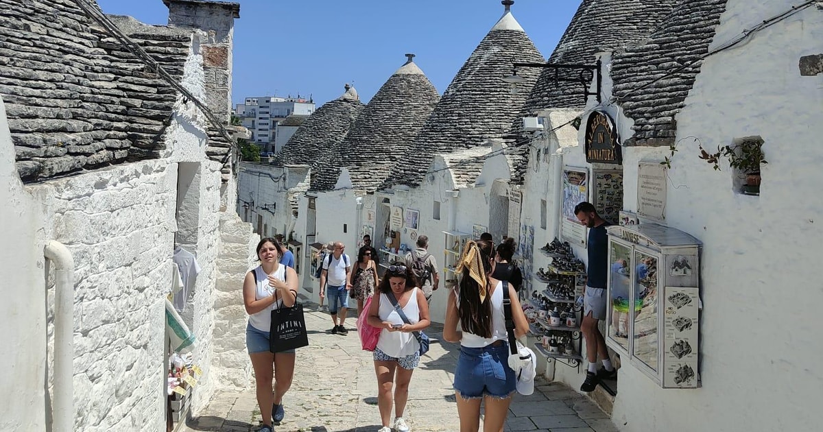 Lecce: Alberobello, Locorotondo, & Ostuni Tour with Aperitif | GetYourGuide