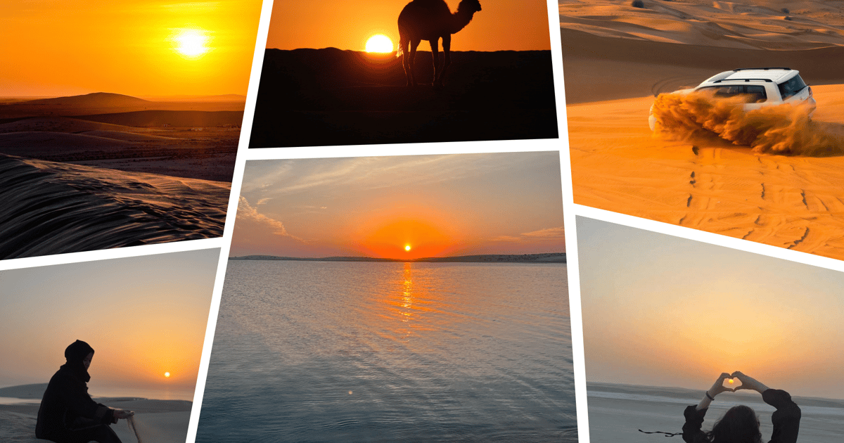 Doha: wanneer de woestijn ontwaakt – zonsopgangervaring | GetYourGuide