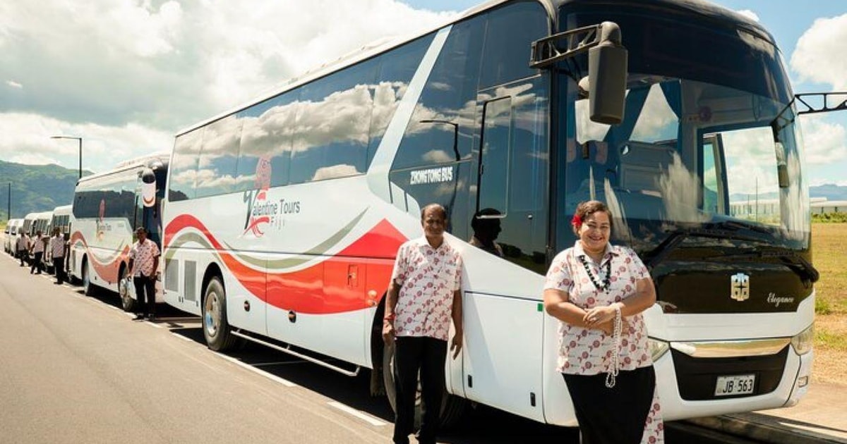 Private Charter Luxury Bus From Nadi Airport to Hotel/Resort | GetYourGuide