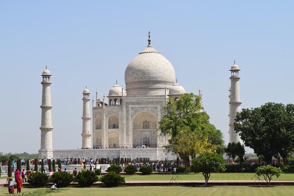 Agra: Taj Mahal Entry Ticket Guided Tour with Hotel Transfer | GetYourGuide