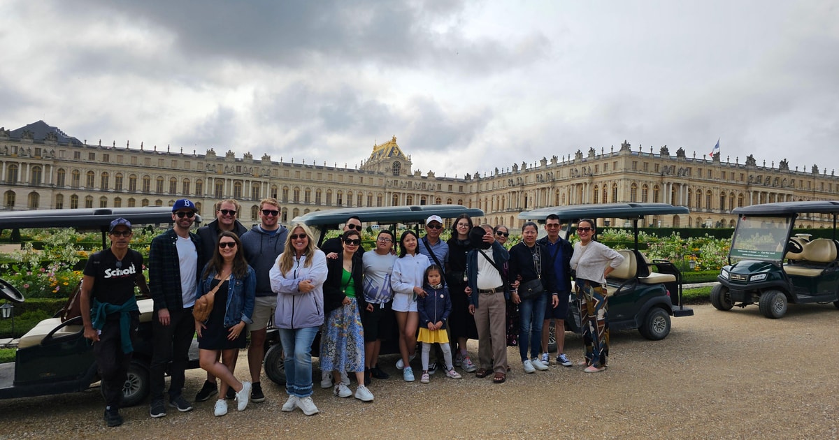 Paris: Versailles Golf Cart & Bike Tour with Palace Entry | GetYourGuide