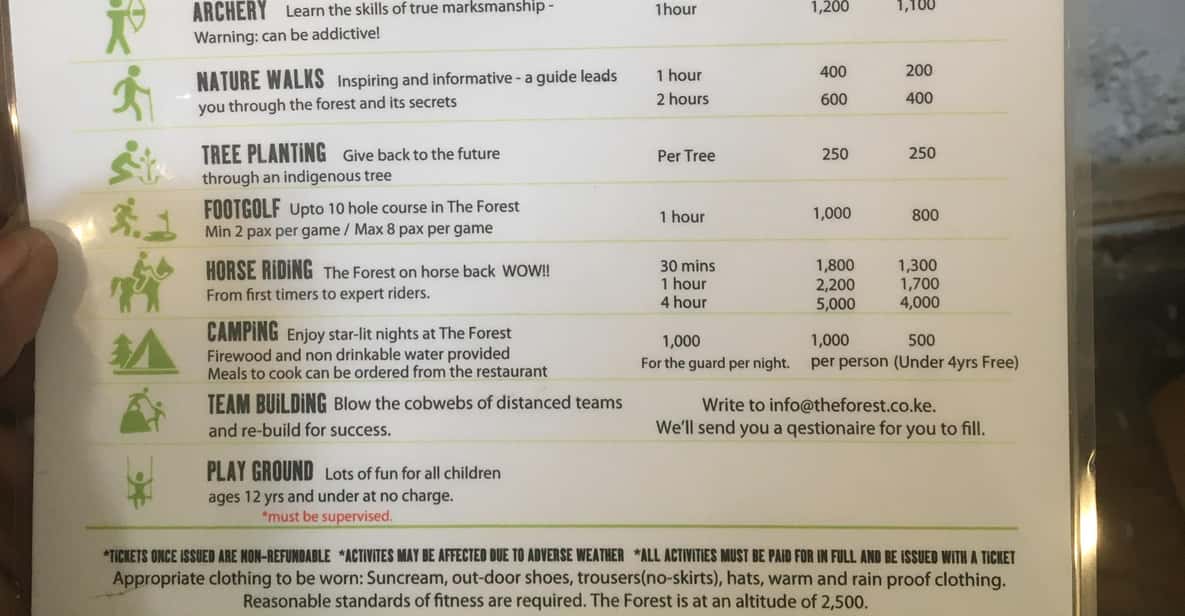 Nairobi: Kereita Forest Day Trip with Zip Line Experience | GetYourGuide