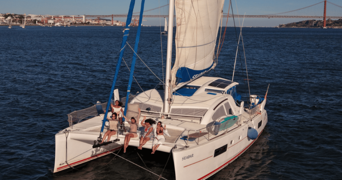 Lisbon: Sailing Experience on a Exclusive Catana 50 | GetYourGuide