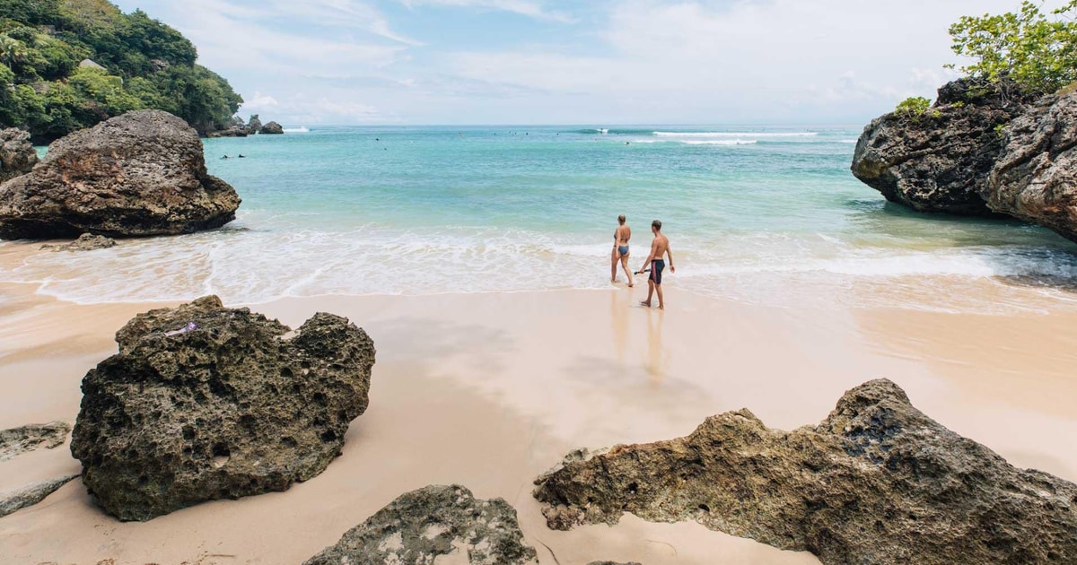 Bali: Passeio pela praia escondida e jantar de frutos do mar com vista ...