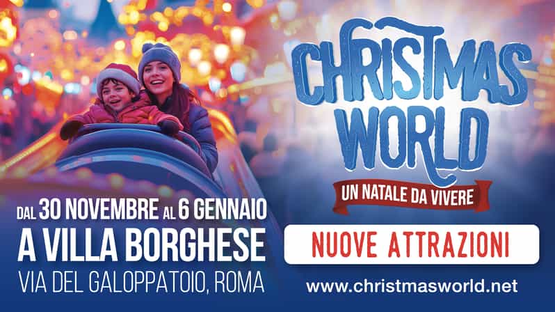 Rome: Christmas World Entry ticket | GetYourGuide
