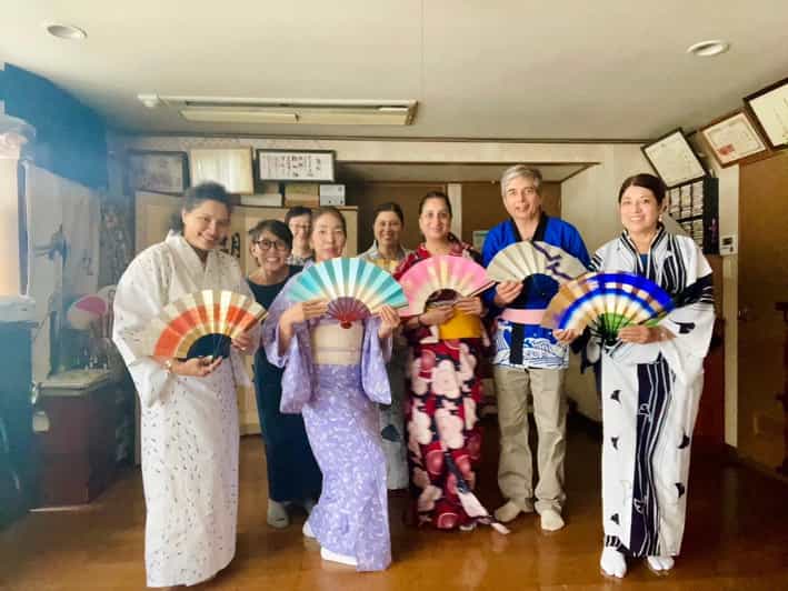 Tokyo: Authentic Japanese Dance Class, Kimono & Souvenirs | GetYourGuide