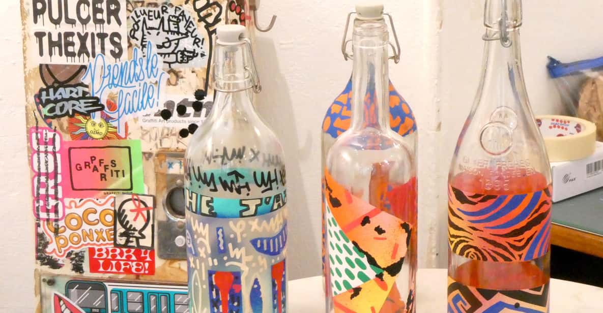 Street-art workshop: bottle customization with an artist | GetYourGuide