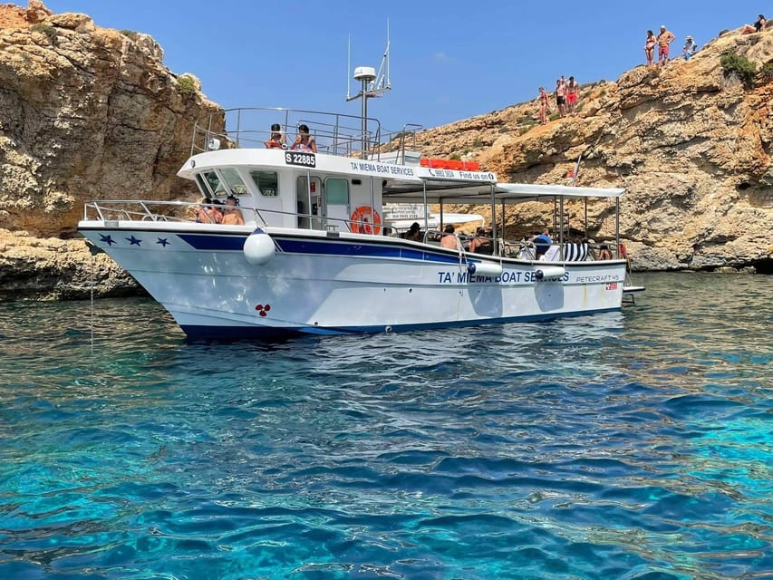 Comino: Excursiones privadas en barco, paradas para nadar y visitas a ...