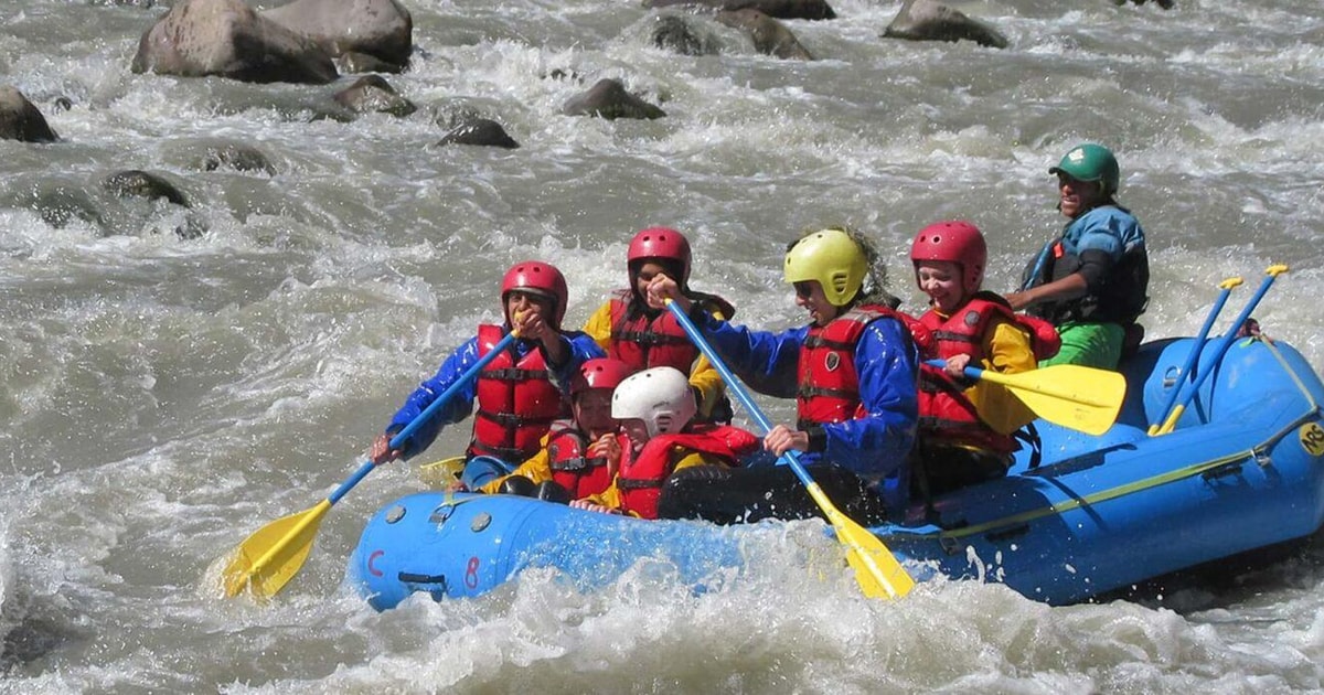 Zipline over South Valley y Rafting | GetYourGuide
