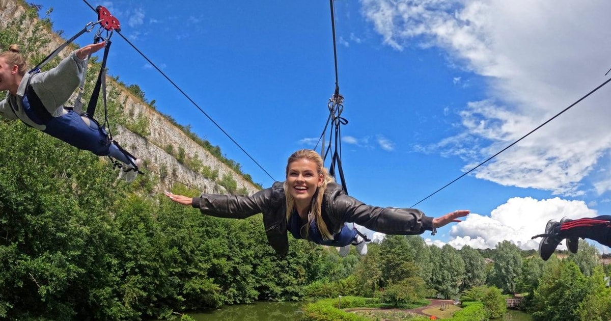 Dartford: Pacchetto Thrill & Chill - Zipline e sauna sul lago ...