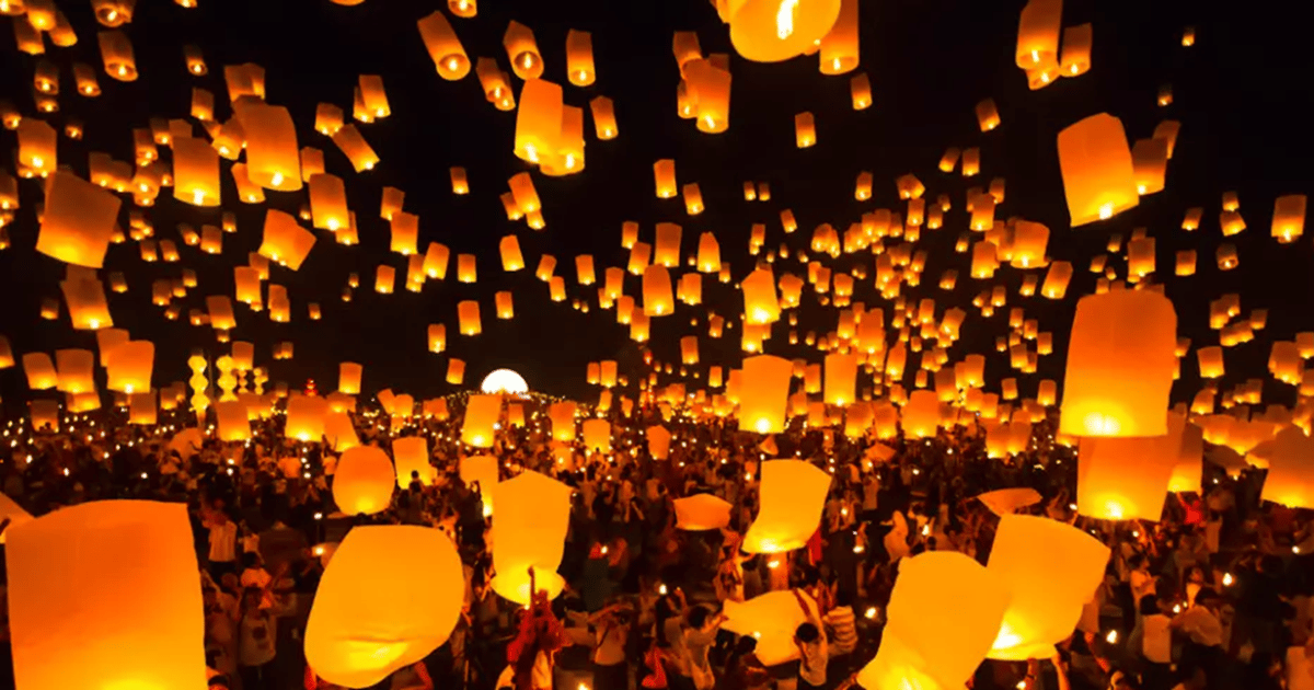 チェンマイ : 2025 アメージング・ランナ・スカイ・ロイクラトン・ランタンVIP | GetYourGuide