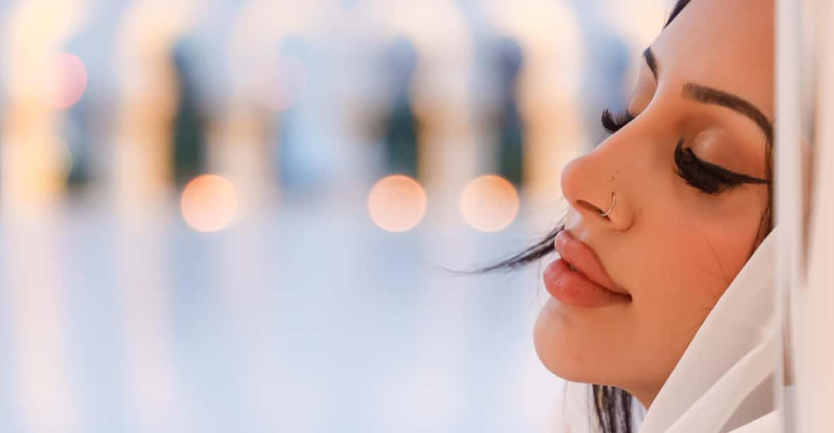 Abu Dhabi: Professionelles Fotoshooting in der Sheikh Zayed Moschee ...