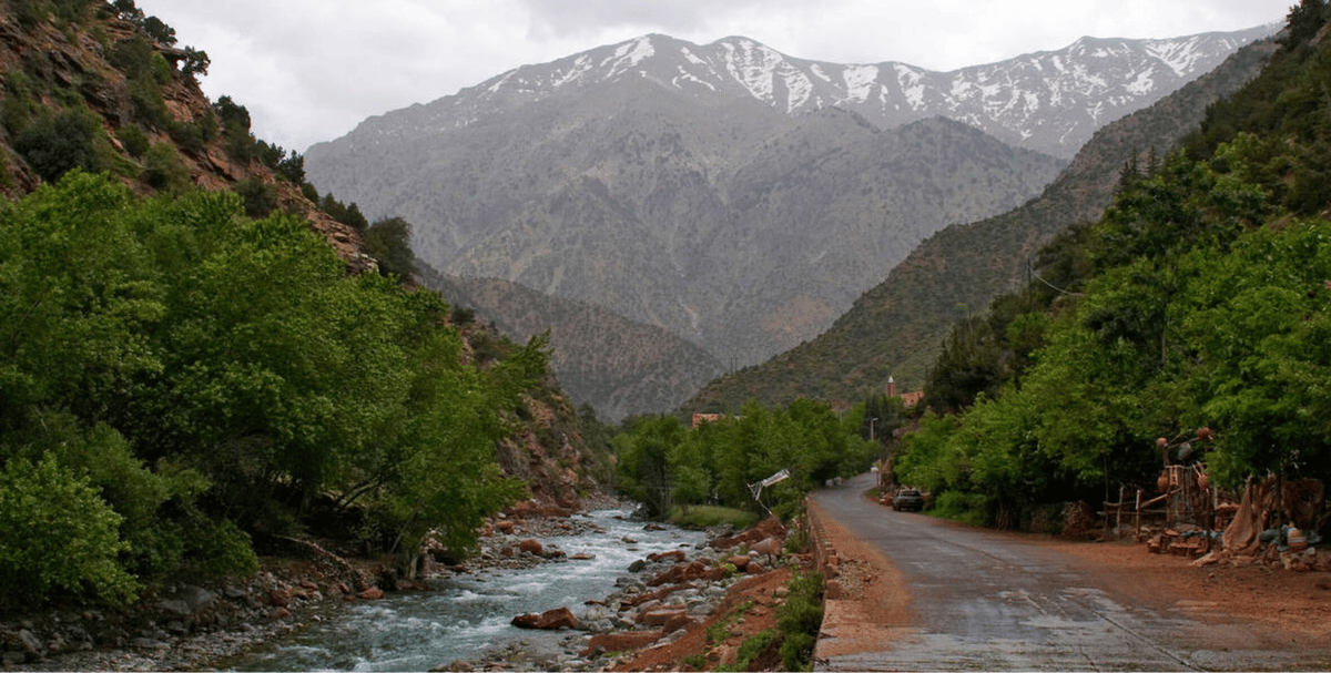 Marakešas: Atlaso kalnai Dienos kelionė su Ourikos kriokliais ...