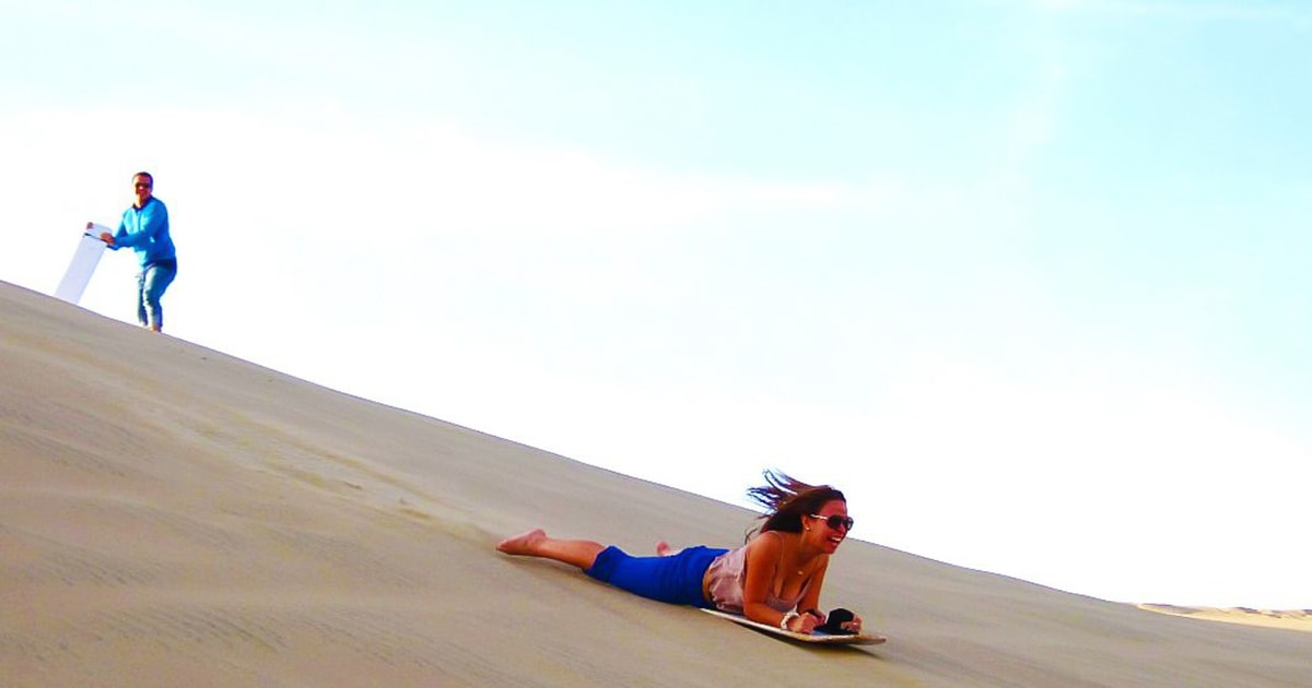 From Ica: Huacachina Lagoon & Desert Trip with Sandboarding | GetYourGuide