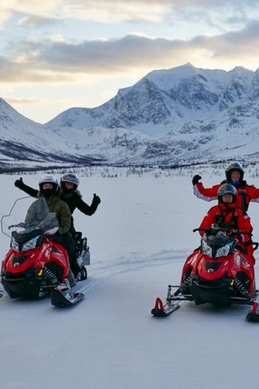 Tromsø: Lyngen Alps Snowmobile Safari with Lunch | GetYourGuide