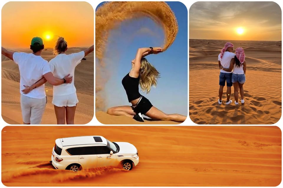 Qatar: Private Sunset Desert Safari, Camel Ride, Inland sea | GetYourGuide