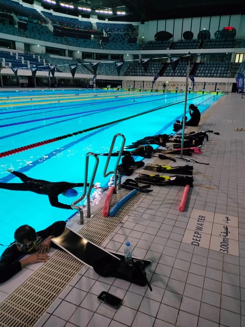Discover Freediving Pool Training in Hamdan Sports Complex | GetYourGuide