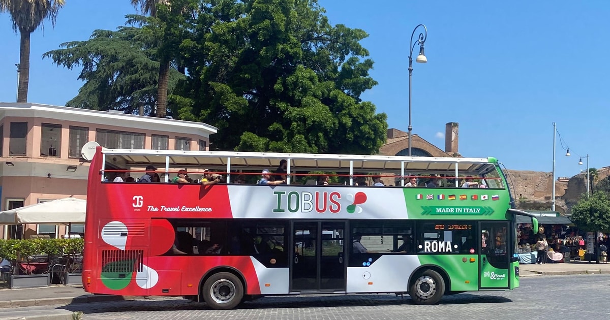 Roma: Hop-On Hop-Off Open-Top Bus Tour Ticket | GetYourGuide