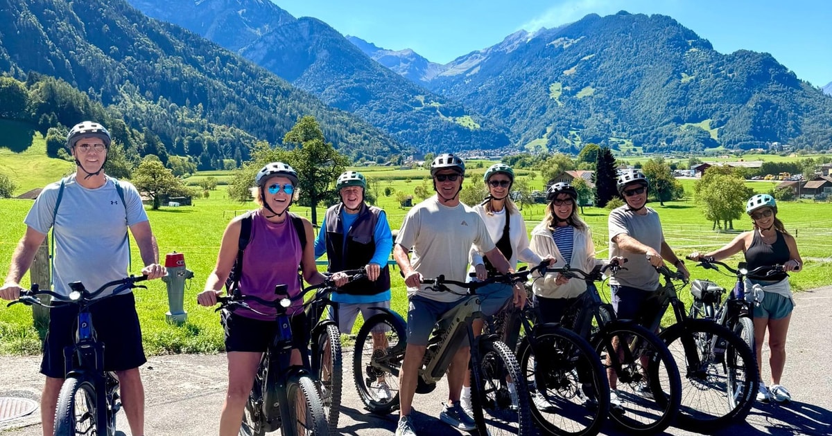 Discover Interlaken – Lakes, Ruins & Views E-bike tour | GetYourGuide