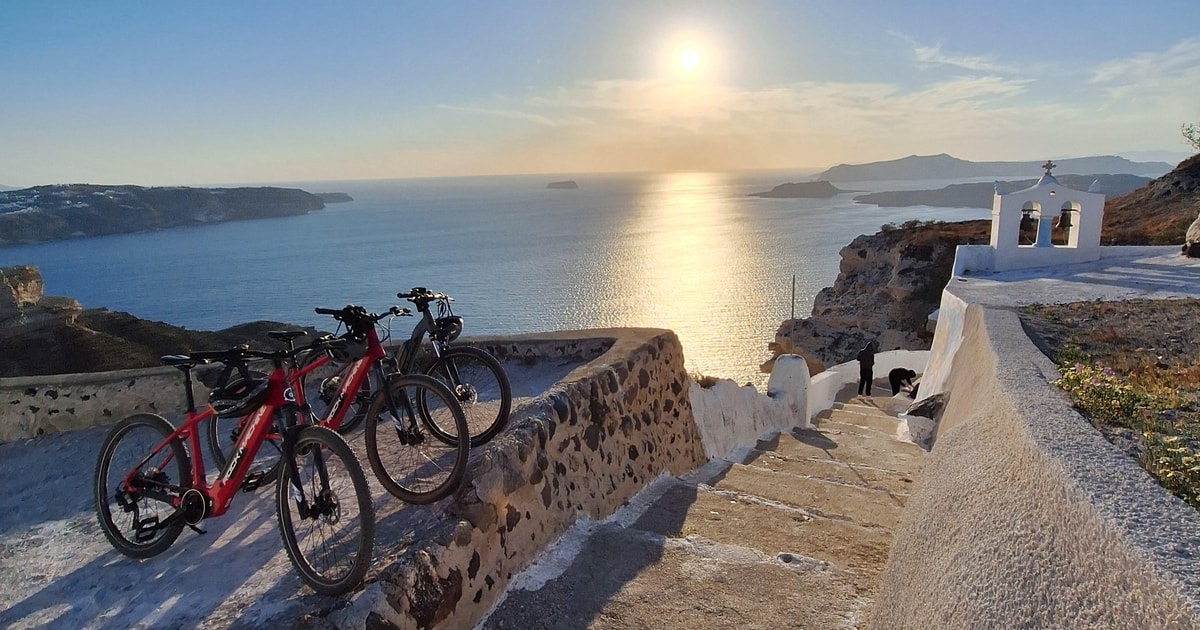 Santorini: E-Bike Sunset Tour Experience | GetYourGuide